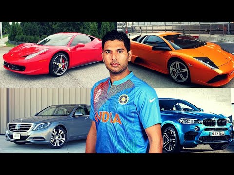 Yuvraj Singh Car Collection | lamborghini BMW Range Rover - YouTube