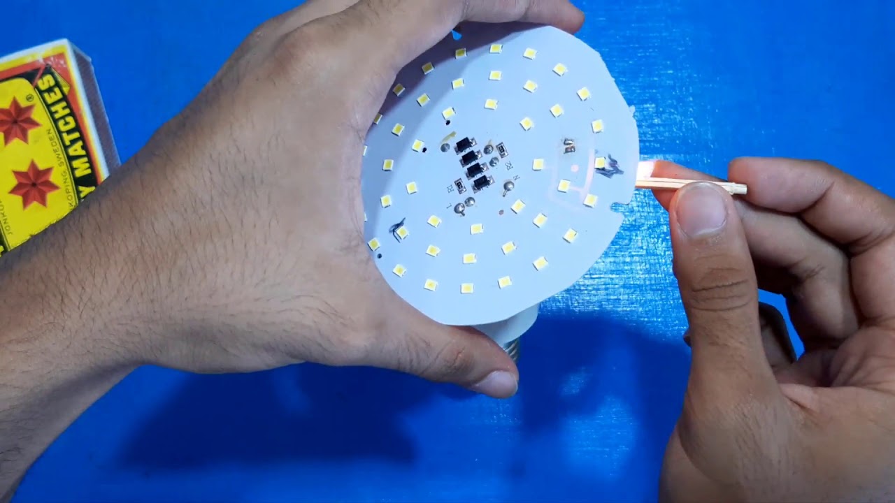 How to repair any LED lamp - YouTube