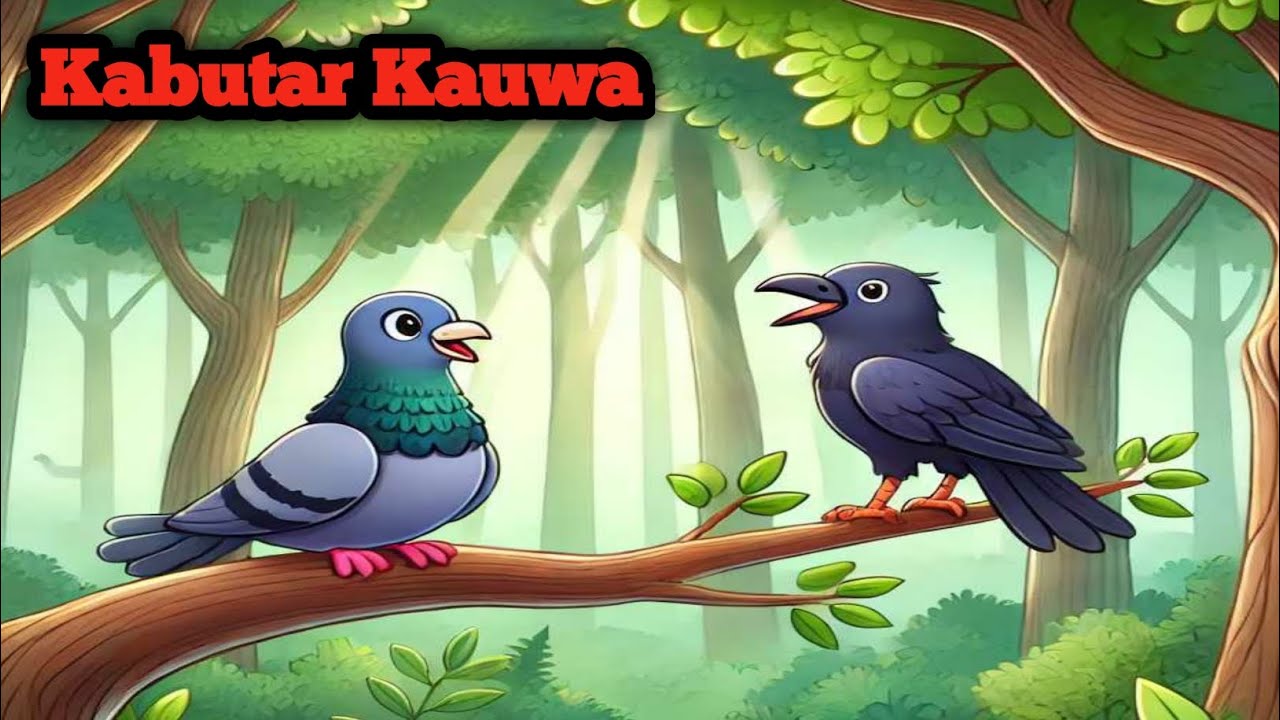 Kabutar Kauwa Ki Kahani | In Hindi Kids Story - YouTube