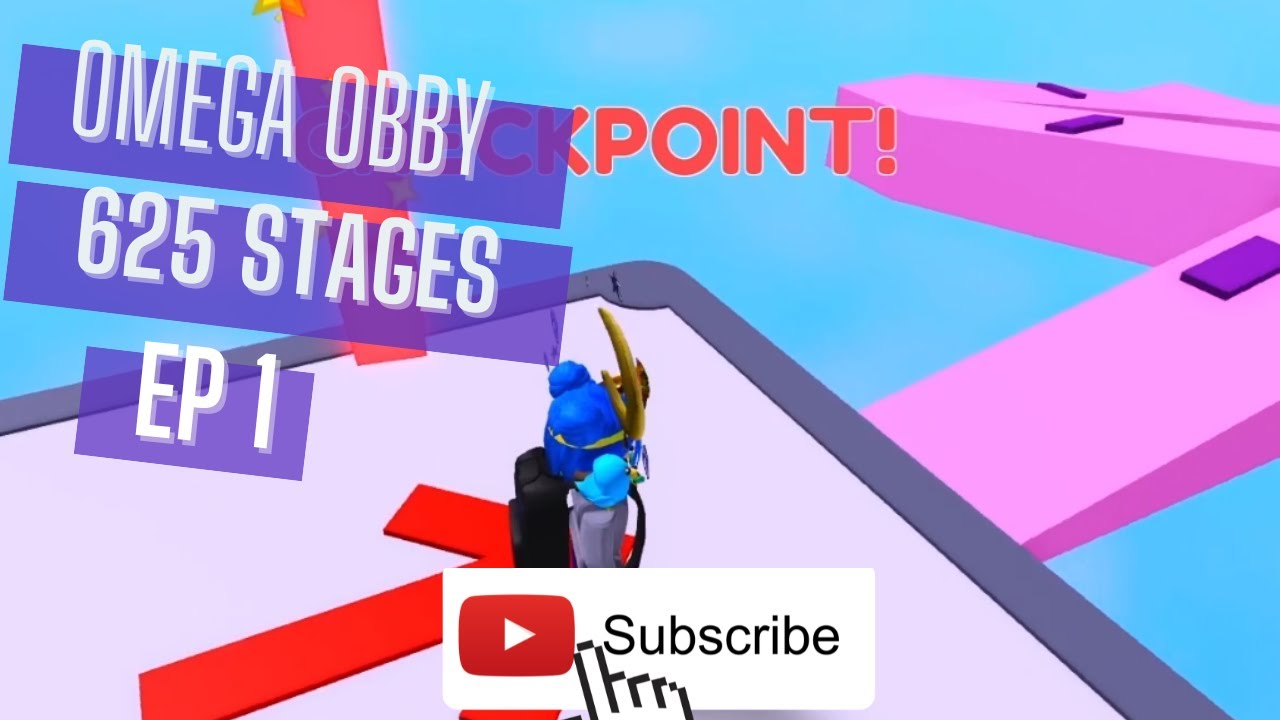 OMega Obby 625 Stages Ep 1 | Roblox - YouTube
