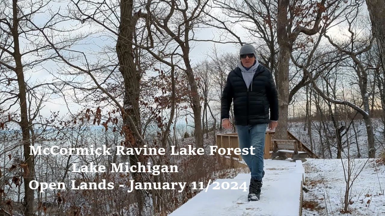 McCormick Ravine Lake Forest - Lake Michigan - Open Lands January 11 / ...