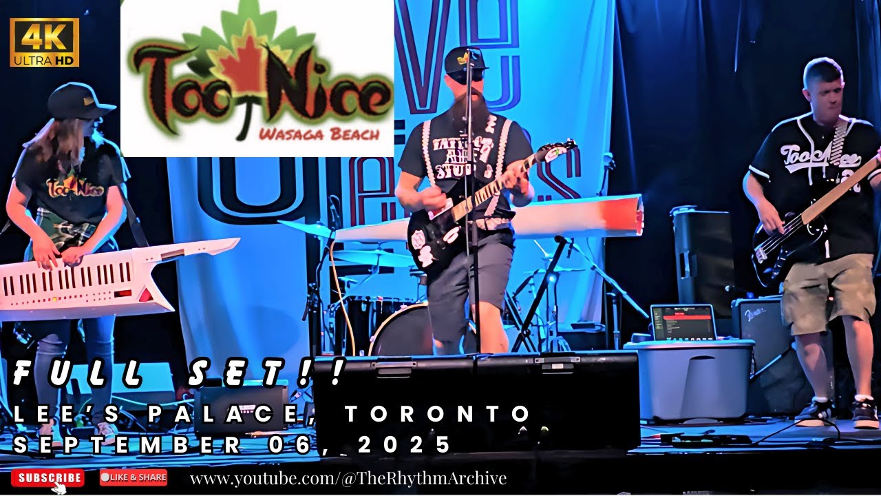 TOO NICE | Full Set! 4K! | Wasaga Ska-Punk Energy! | Lee’s Palace ...