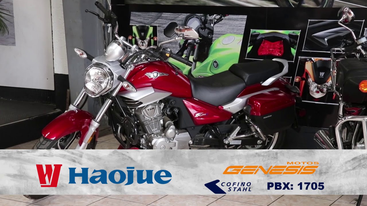 PASIÓN POR LAS MOTOS, HAOJUE TR 150 S (MENCIÓN HAOJUE) - YouTube
