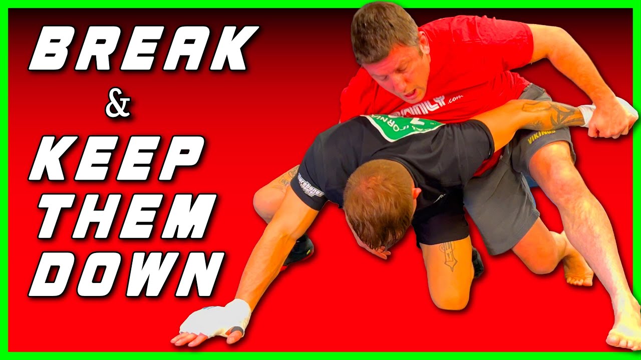 KEEP Your Opponent DOWN! MMA Training - YouTube