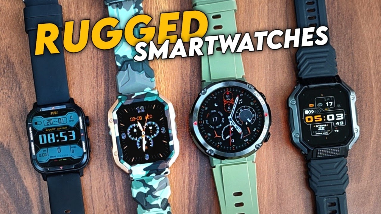 I Tested All Fire Boltt Rugged Smartwatches||Best Rugged Smartwatches ...