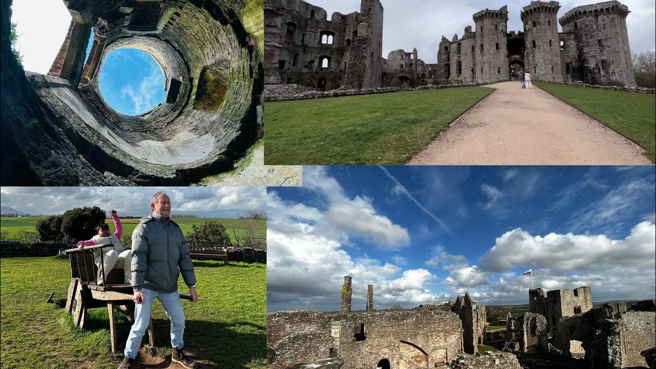 Visiting garlan castle wales - YouTube