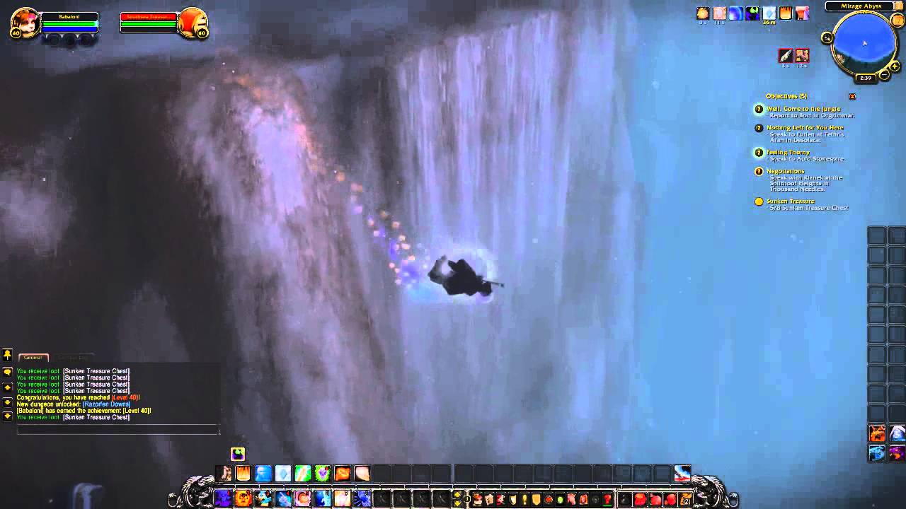 World of Warcraft Sunken Treasure Quest HD - YouTube