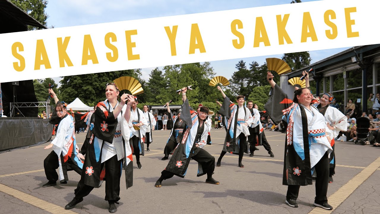 Sakase ya Sakase - Matsuri de Paris - Yosakoi Paris Hinodemai - YouTube