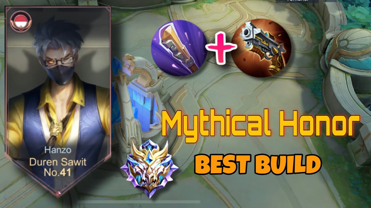 PUSH MMR HANZO BEST BUILD & TIMING ULTIMATE || TOP GLOBAL HANZO ...