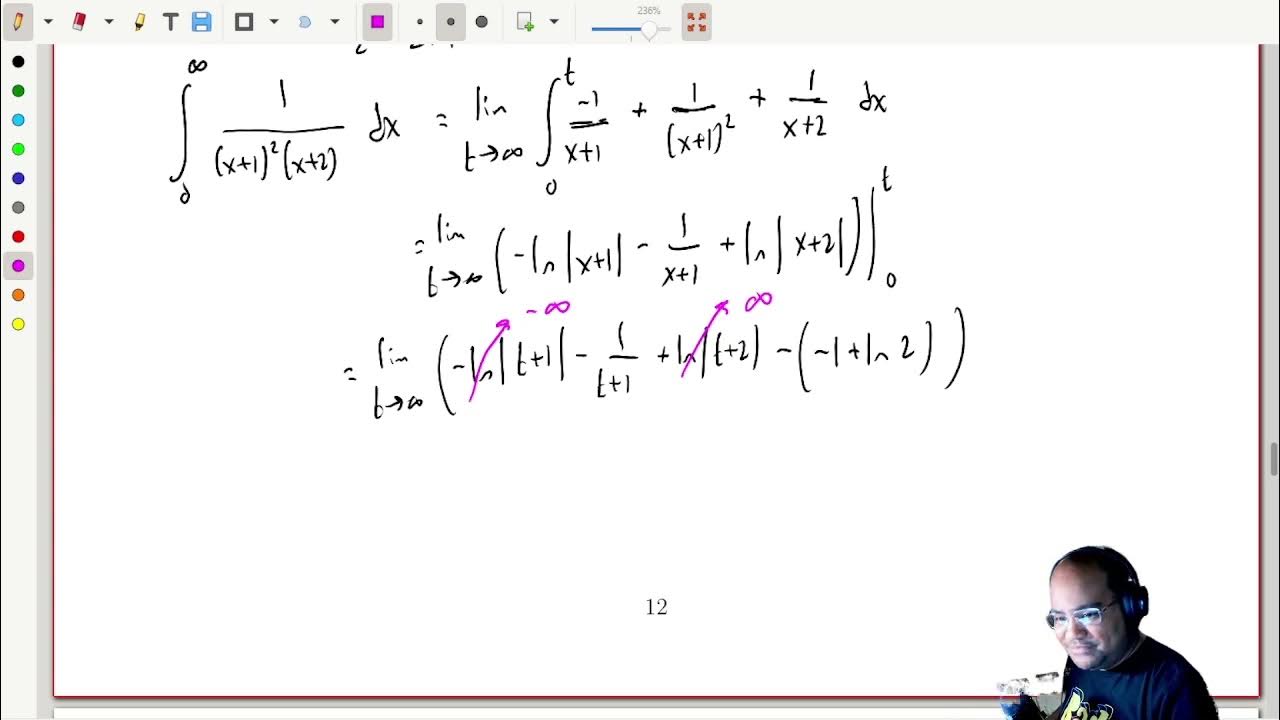 Exam 2 Review, Part 4 (Improper Integrals) - YouTube