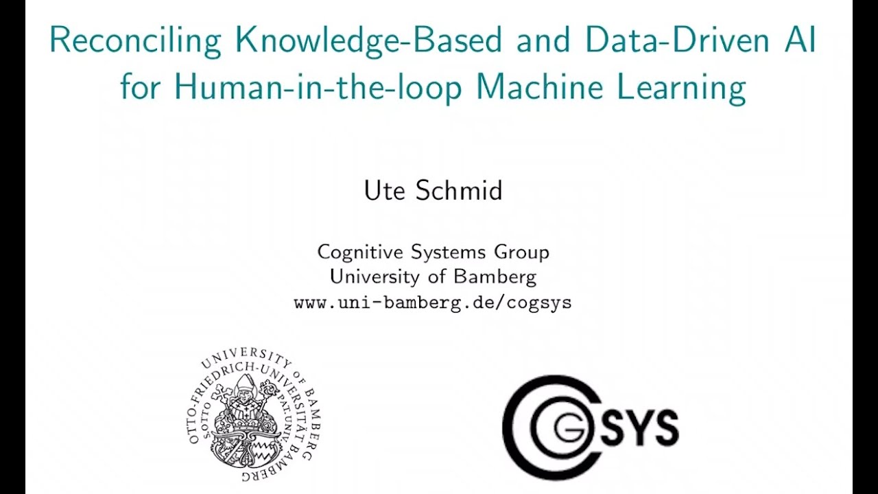 Reconciling knowledge-based and data-driven AI for human-in-the-loop ...