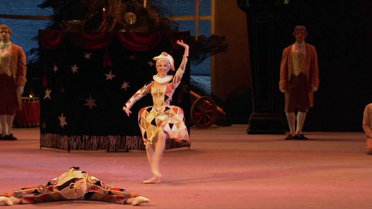 19.12.2010 Anna Tikhomirova as Columbine Doll in Nutcracker Act 1 - YouTube