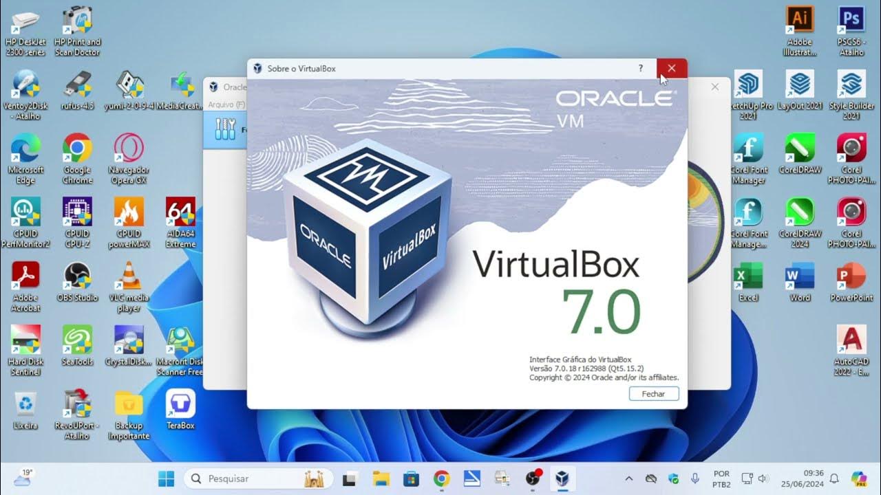 VirtualBox - Como Instalar uma Máquina Virtual (2024) - YouTube