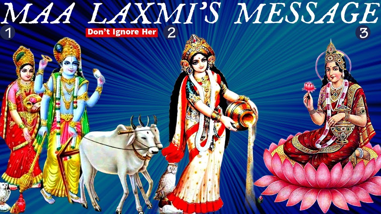 Maa Lakshmi's Pick A Card🔮Mata Tarot Messages🕉Goddess Oracle Cards ...