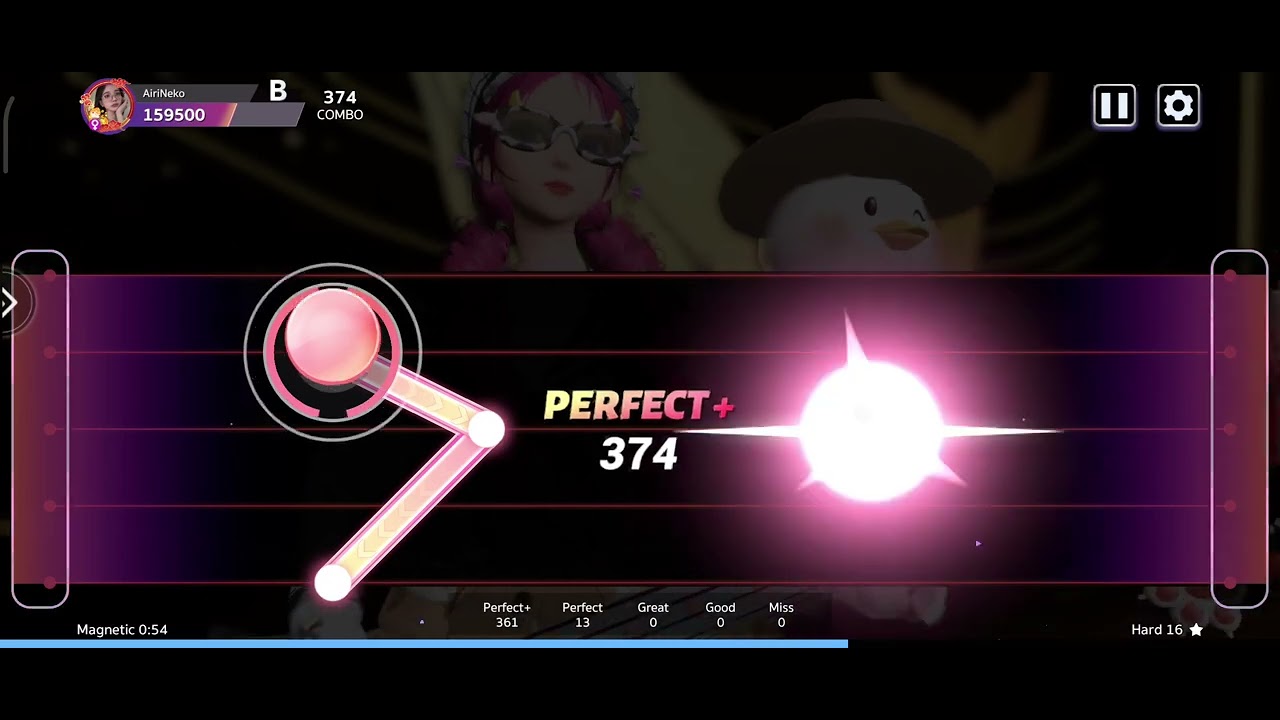 Melo Jam - Magnetic by ILLIT, Bass Hard mode, FULL COMBO - YouTube