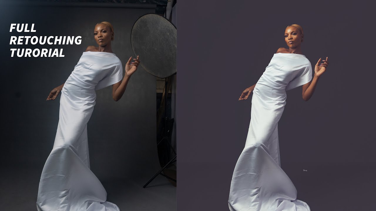 Photo Retouching tutorial with photoshop - YouTube