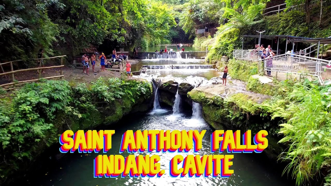 PALSAHINGIN FALLS AT ST. ANTHONY FALLS (INDANG, CAVITE) - YouTube