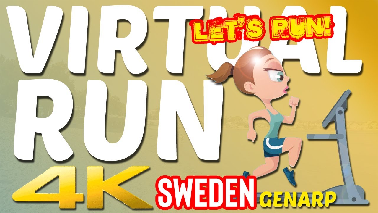 Treadmill / Elliptical Virtual Trail Run [4K] in Genarp, Sweden | For ...