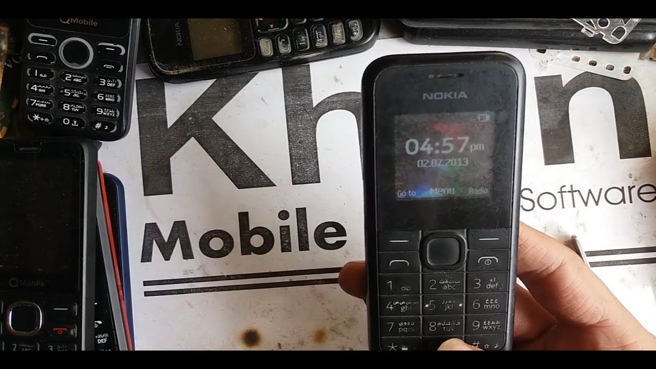 Nokia 105 rm 1134 1133 Signal network problem - YouTube