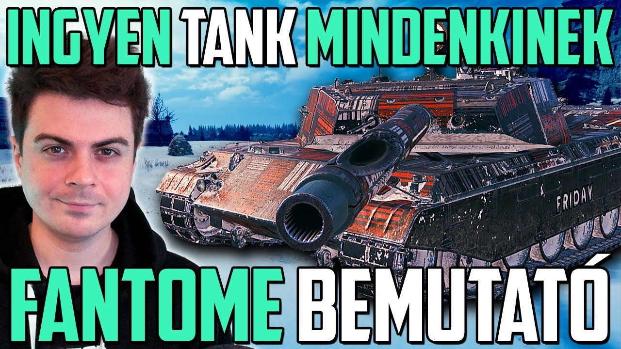 INGYEN TANK 2025! 😱 Fantome bemutató - YouTube