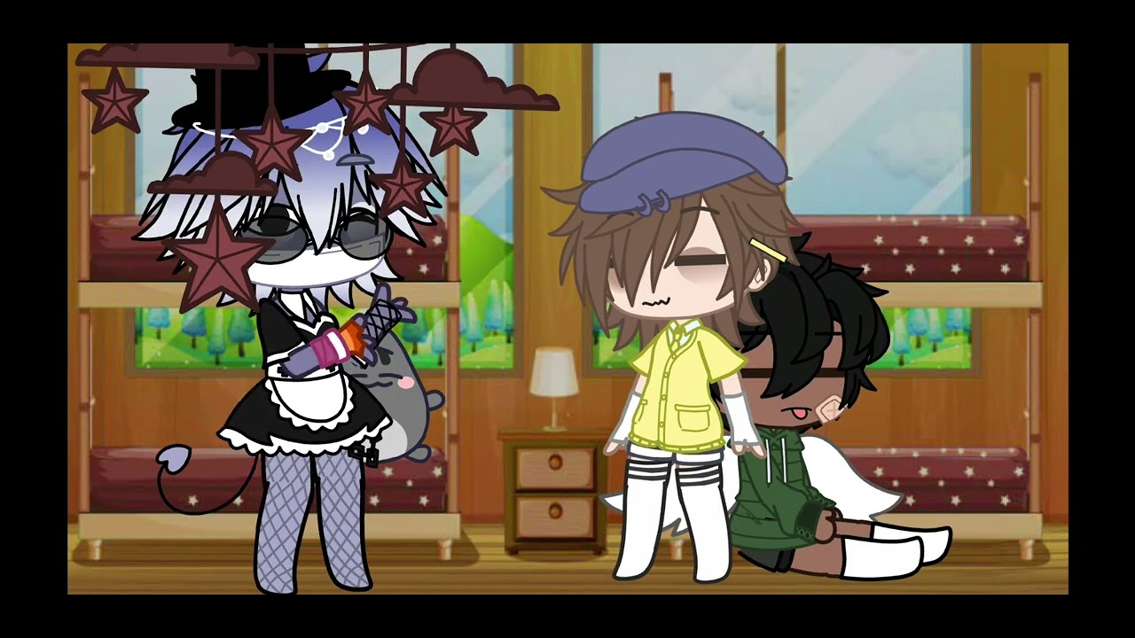 the sleepover pt 3 | short | sml gacha - YouTube