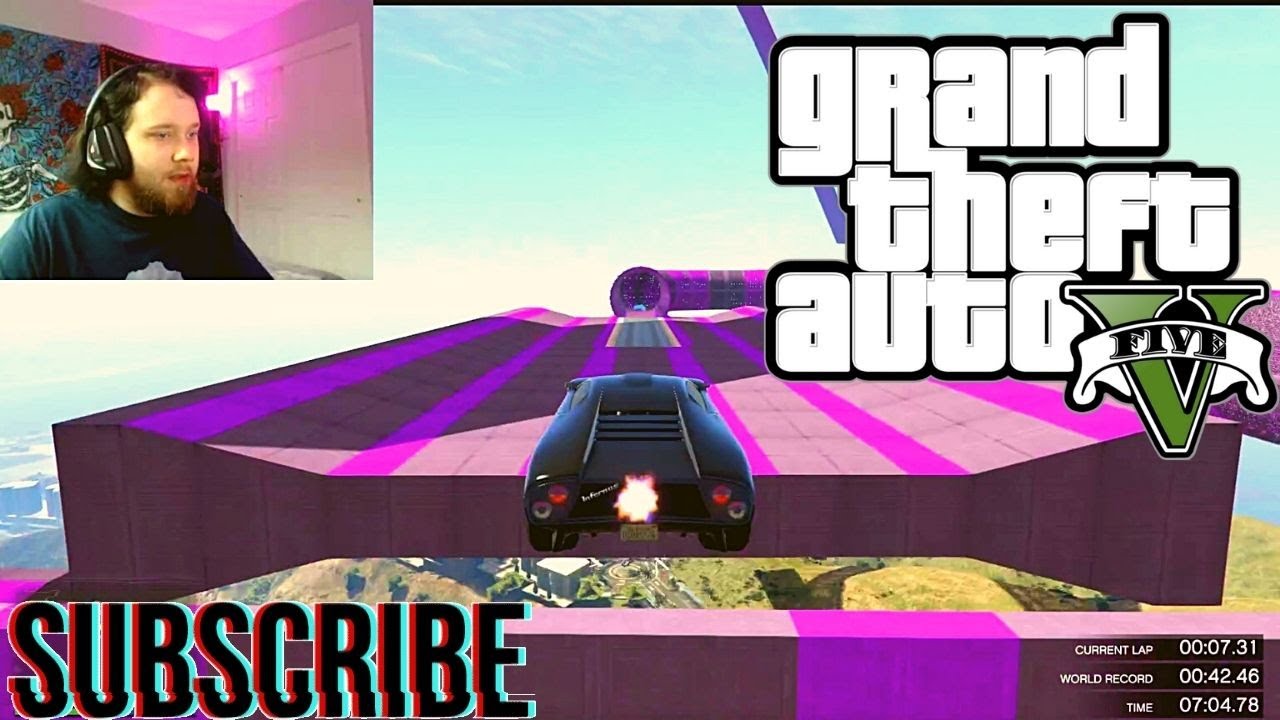DRIVING RANDOM VEHICLES IN THE SKY | GTA 5 - YouTube