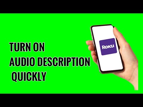 How to Turn On Audio Description on ROKU TV - YouTube