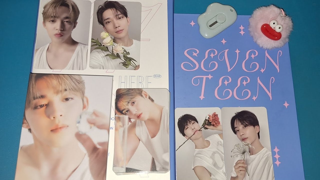 Unboxing Seventeen Best Album '17 Right Here' Dear Ver - S.coups - YouTube