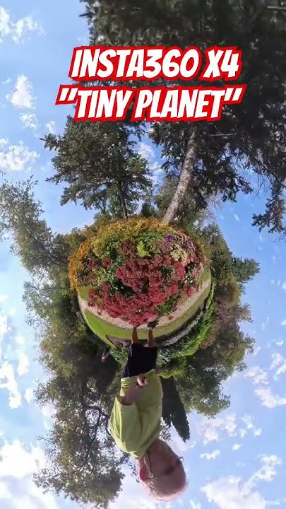 Insta360 X4 - "Tiny Planet" - YouTube