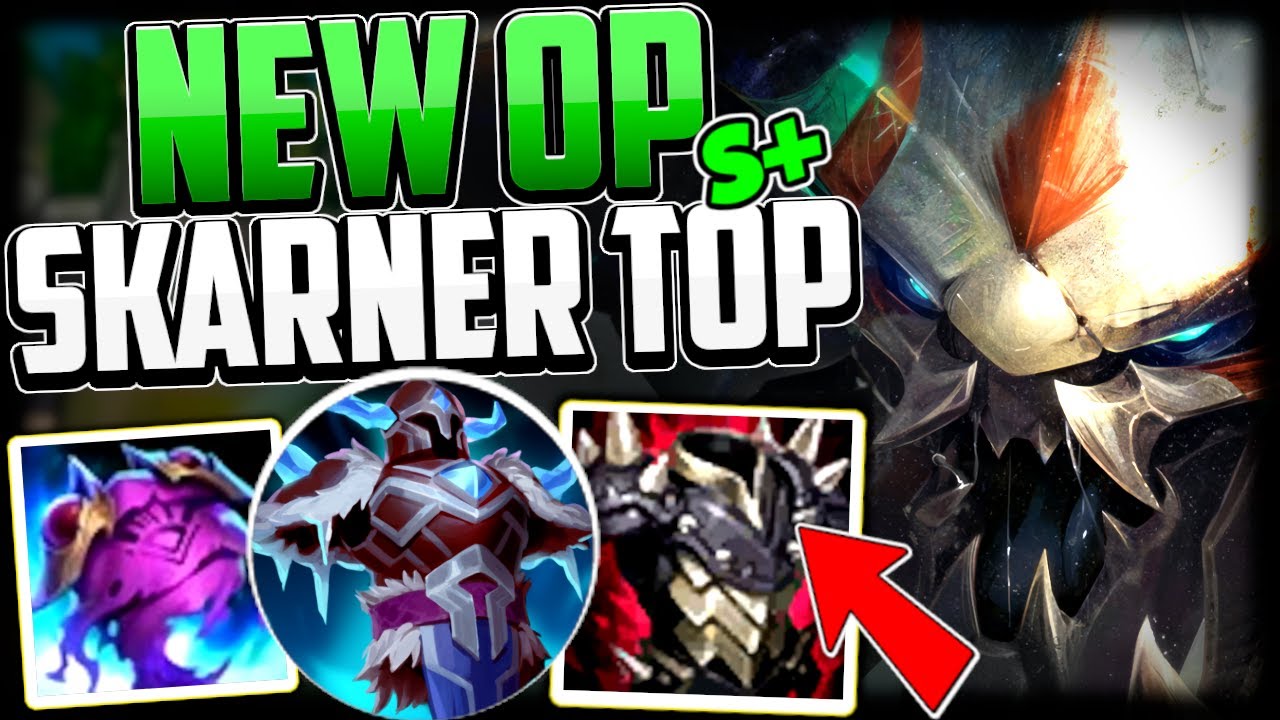 SKARNER BREAKS TOP LANE! (#1 CHAMPION IN LEAGUE) How to Play Skarner ...