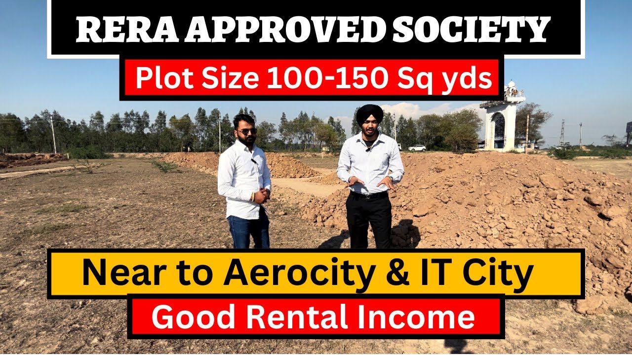RERA Approved Plots | Near Aerocity & IT City | Good Rental Income ...