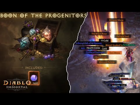 Unexpected BSJ Drop from April's Boon of the Progenitors | Diablo Immortal