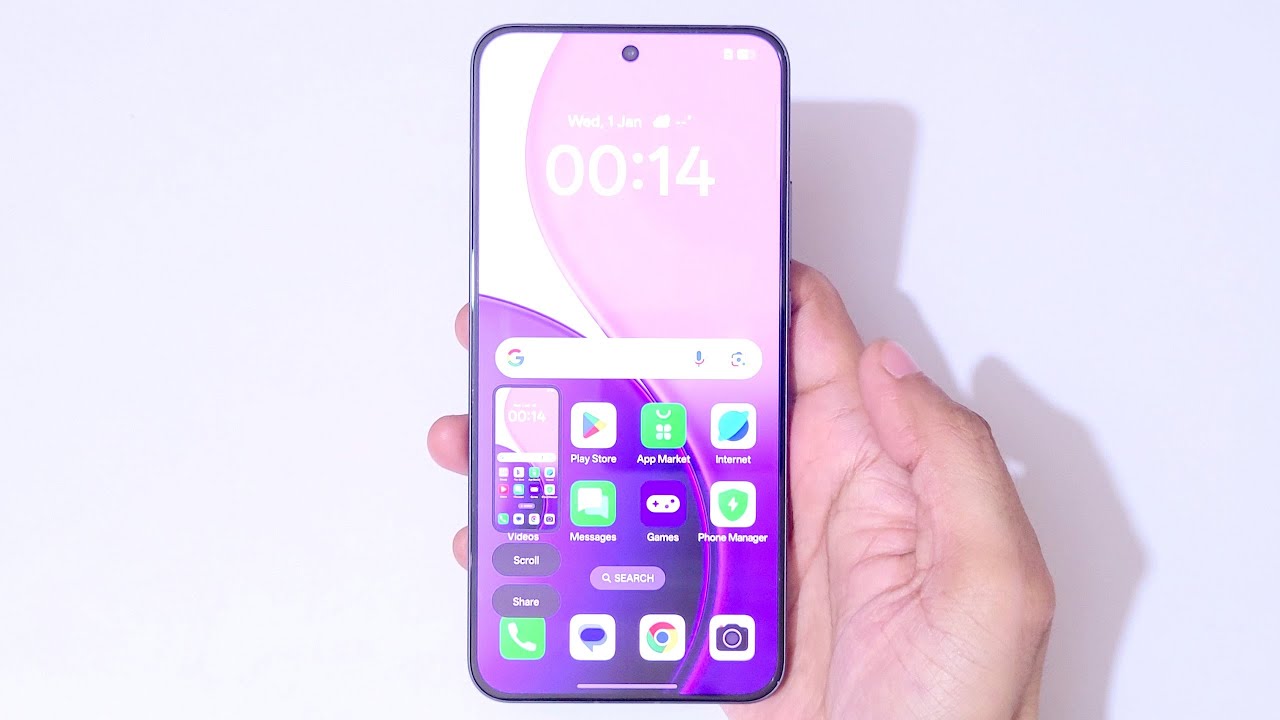 How to Take Screenshot in OPPO Reno 14 Pro 5G - YouTube