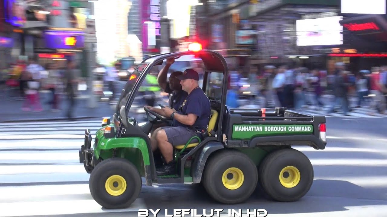 [VIDEO MIT SELTENHEITSWERT] FDNY - Manhattan Borough Command Gator ...