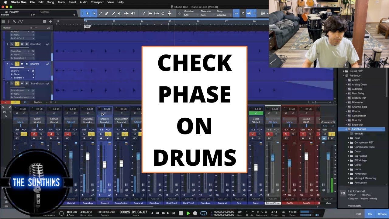 How To Check PHASE On DRUMS - YouTube