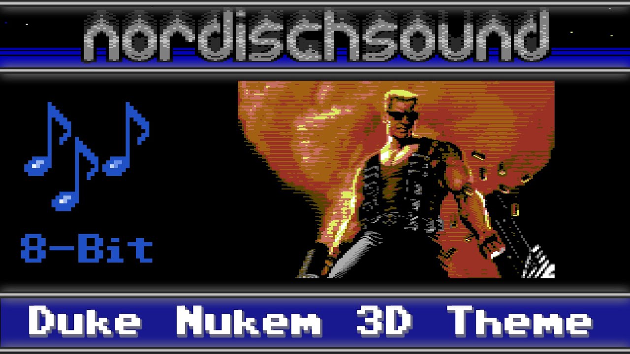 Duke Nukem Theme (Grabbag ) 8-Bit Cover - C64 - SID Chip - Oscilloscope ...