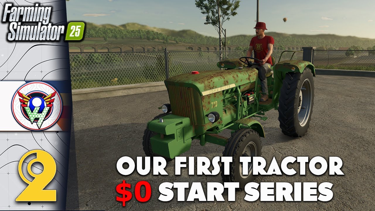 My First tractor in Farming Simulator 25 - YouTube
