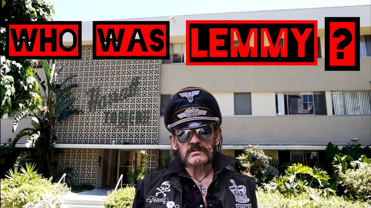 Who Was LEMMY KILMISTER of MOTORHEAD? Legendary Home - YouTube
