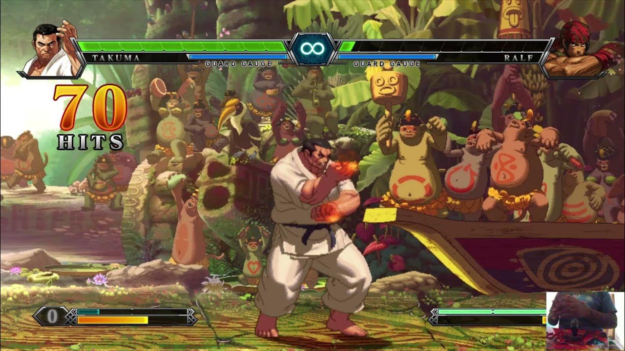 KOF XIII TAKUMA COMBO 100% - YouTube