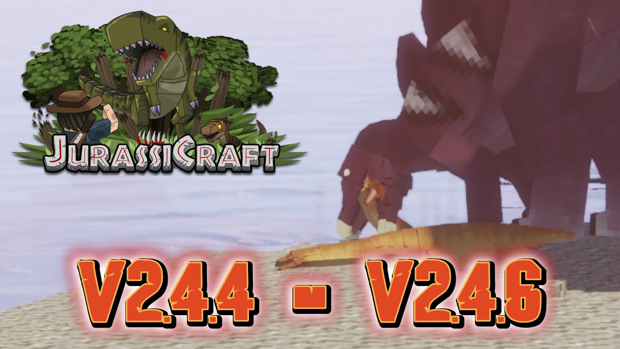 More Hybrids? - Minecraft Mod Showcase (JurassiCraft Updates v2.4.4 ...