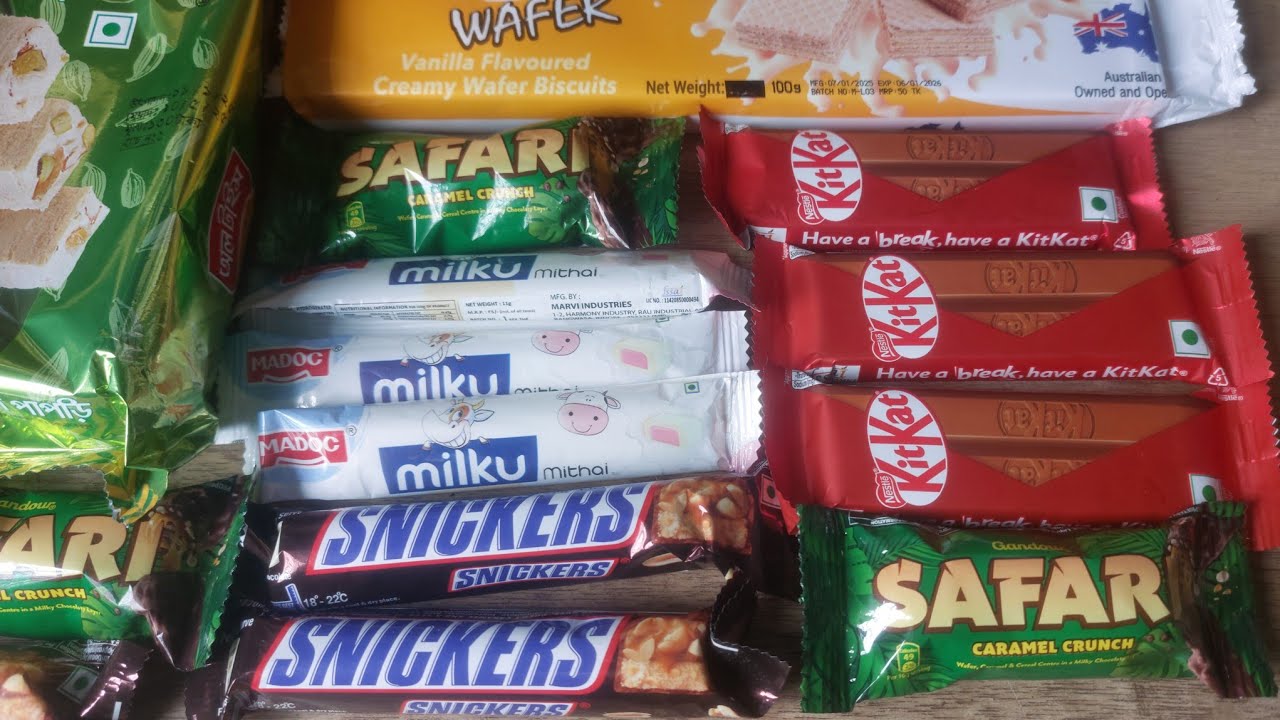 Lot's of Candies, Gold Chocolate, Wonder Kids, Tik Tok, Chupa Chups ...