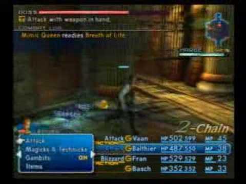 Final Fantasy XII - Boss: Mimic Queen - YouTube