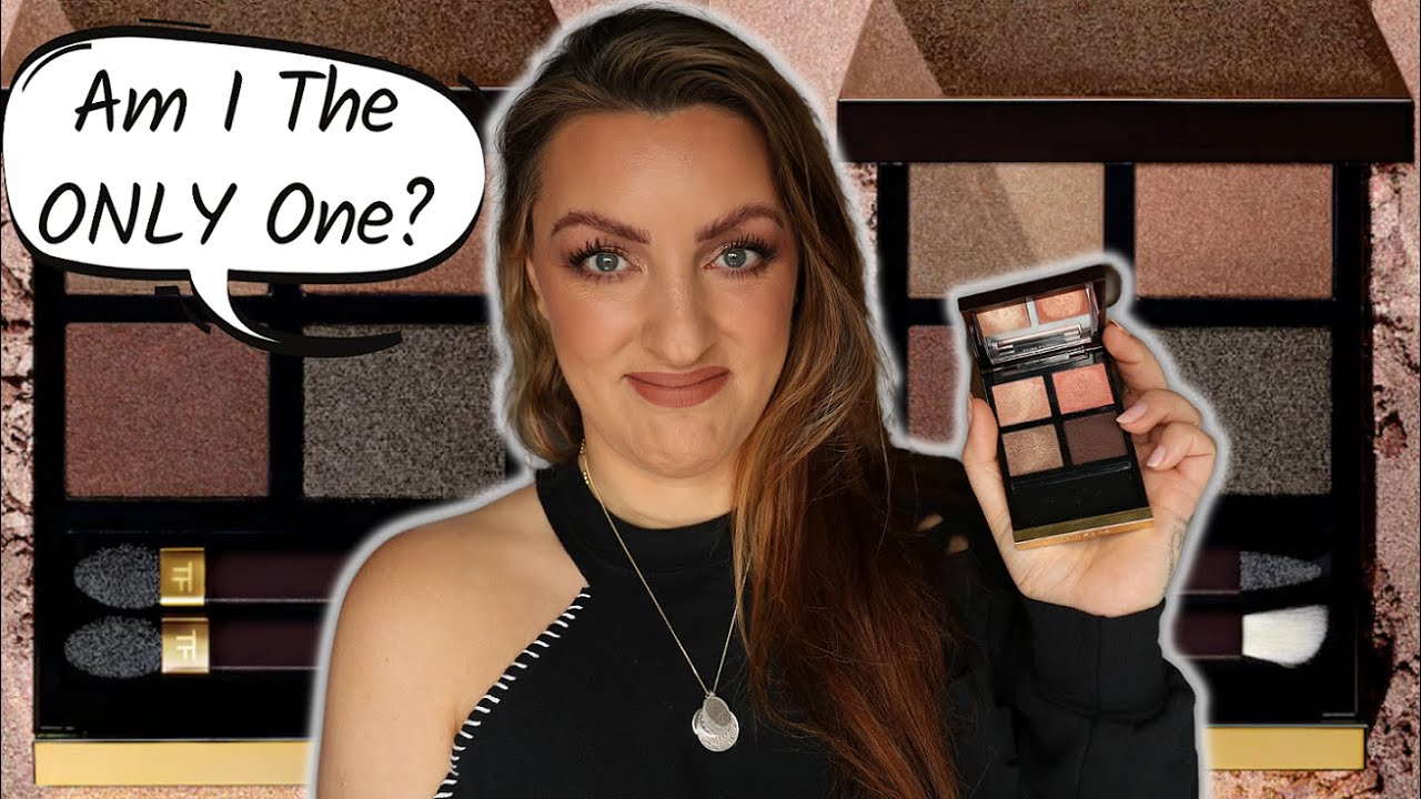 TOM FORD TIGER EYE CREME EYESHADOW QUAD | Not A FAN! - YouTube