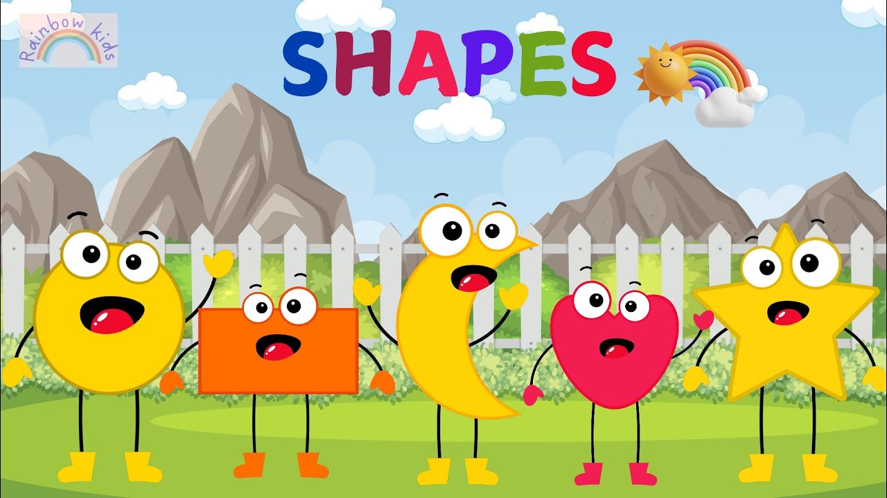 Learn Shapes | Educational Videos For Toddlers & Kids - YouTube