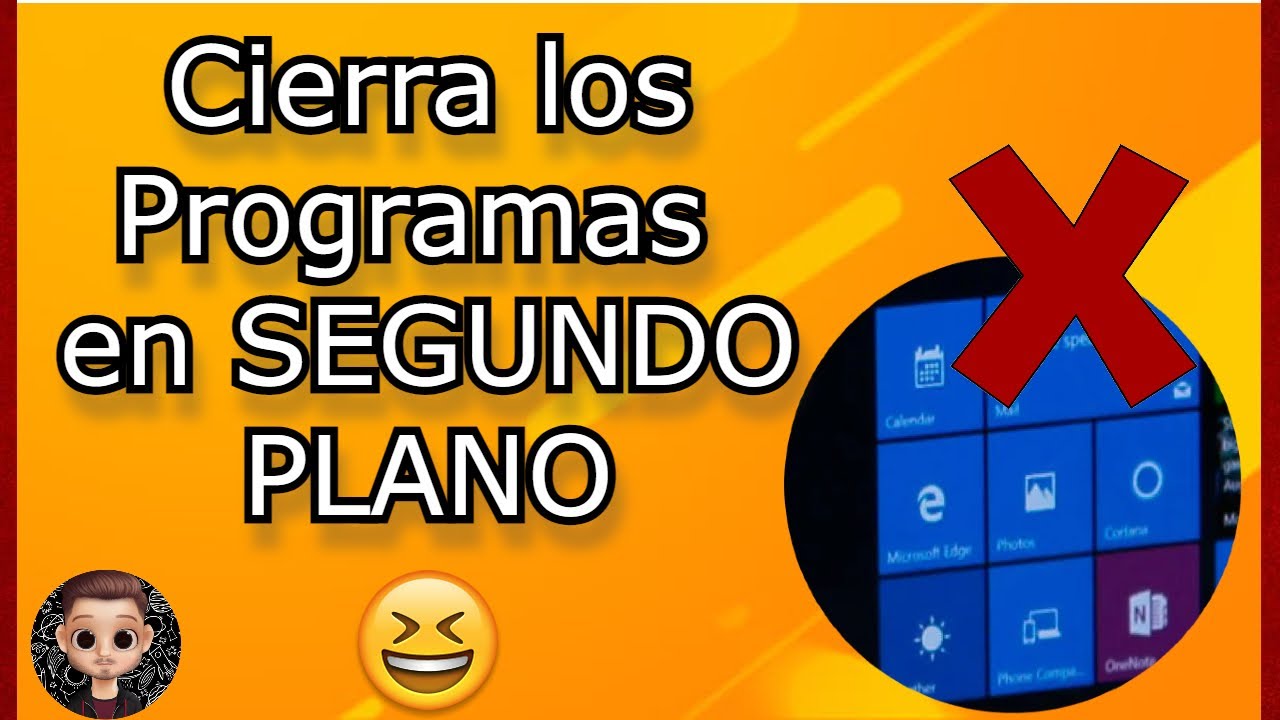como CERRAR todas las aplicaciones en SEGUNDO PLANO Windows 10 - YouTube
