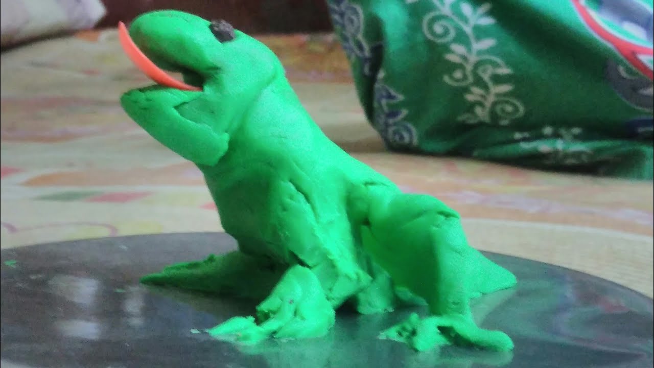 How to Make Dry Wheat Flour Toys - Kids School Projects - YouTube