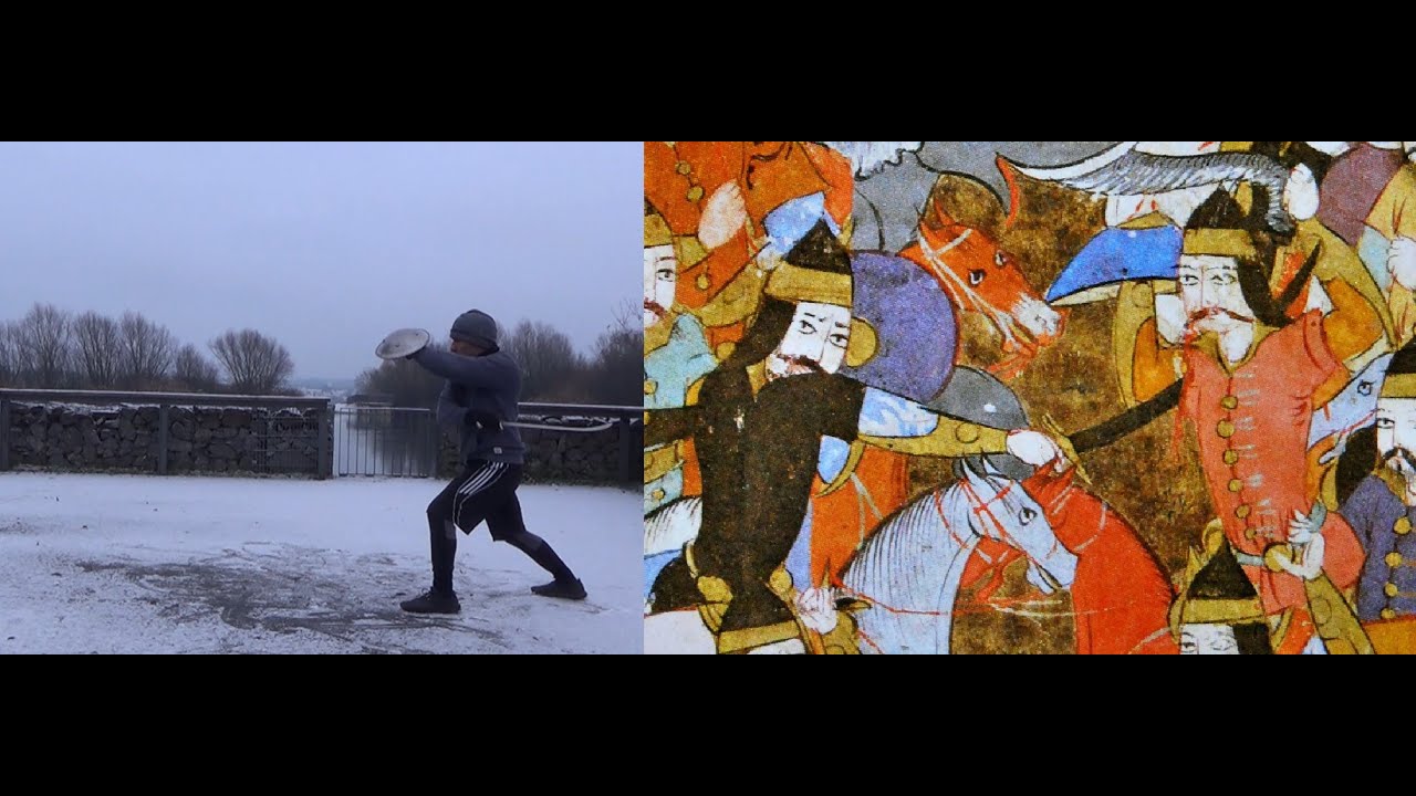 Shamshir and Separ: A diagonal downward strike (right to left) from ...