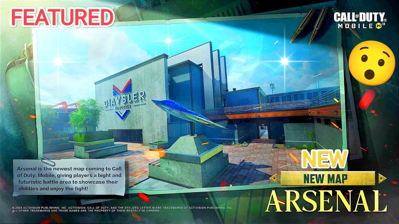 COD MOBILE featured ( NEW MAP ARSENAL 2023 ) - YouTube