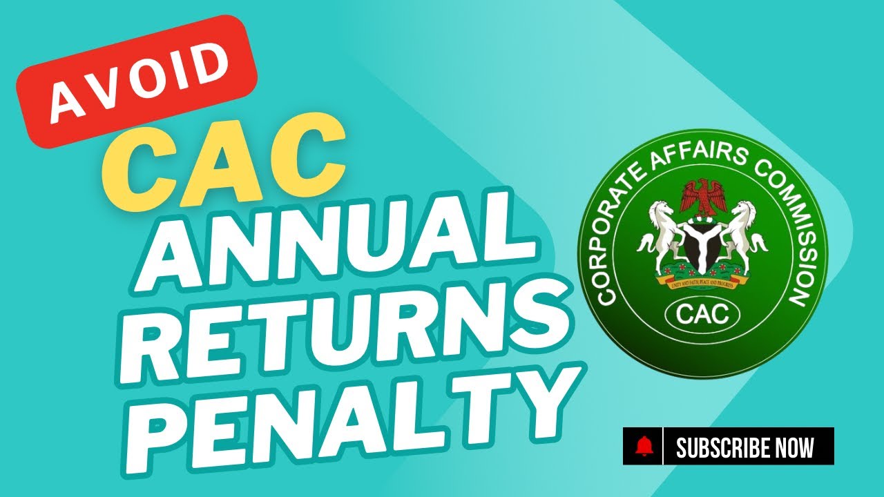 HOW TO AVOID CAC ANNUAL RETURNS PENALTY PAYMENT - YouTube