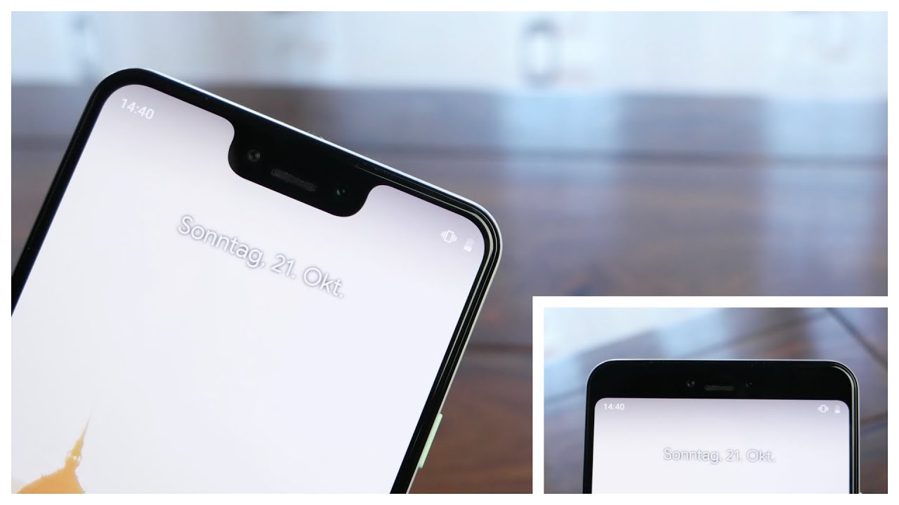 Google Pixel 3XL - Notch ausblenden | Ja es hat eine Notch, nein es ist ...